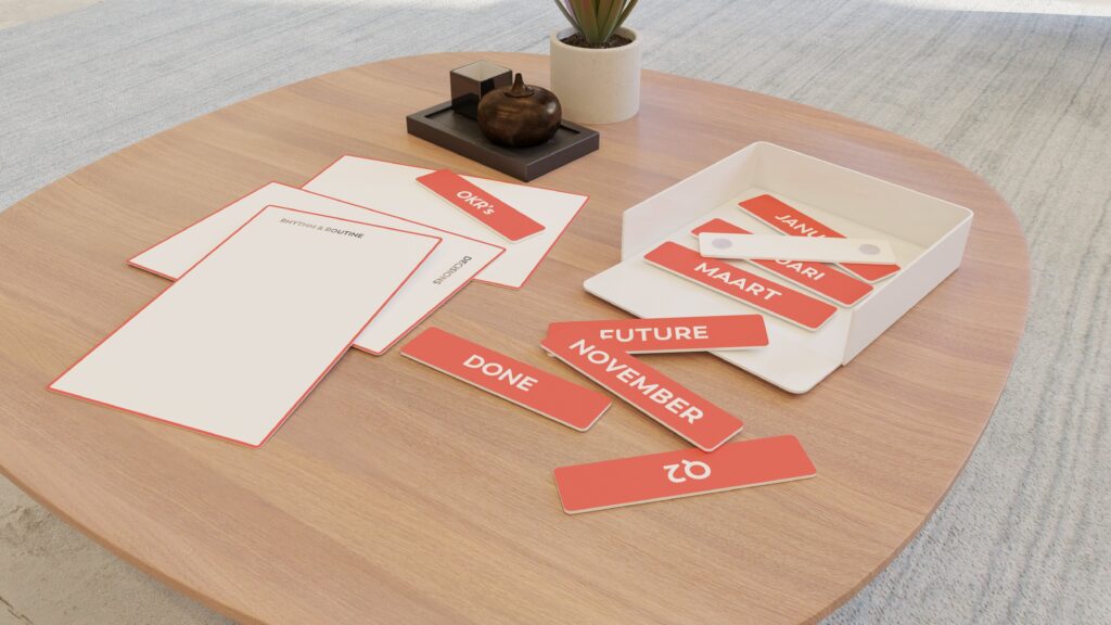 Magnetic subtitles for the Mobile Pro | Obeya Boards